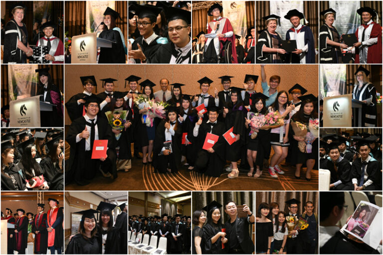 Singapore Graduation Ceremony 2016 Newcastle Australia