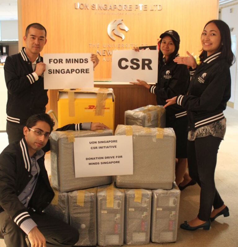 UON Singapore Donates Computers to Me Too! Club